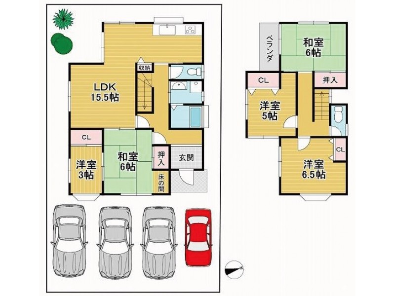 ｜一戸建て｜1480万円｜京都府綴喜郡宇治田原町大字南小字実養治｜5LDK｜物件番号70291【CRP-NET物件詳細】